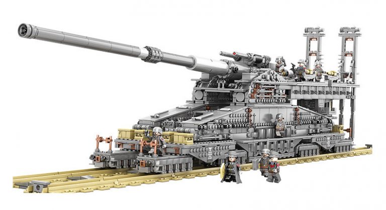 KAZI / GBL / BOZHI KY10005 Germany 800mm "Dora" train gun - Advanced ...